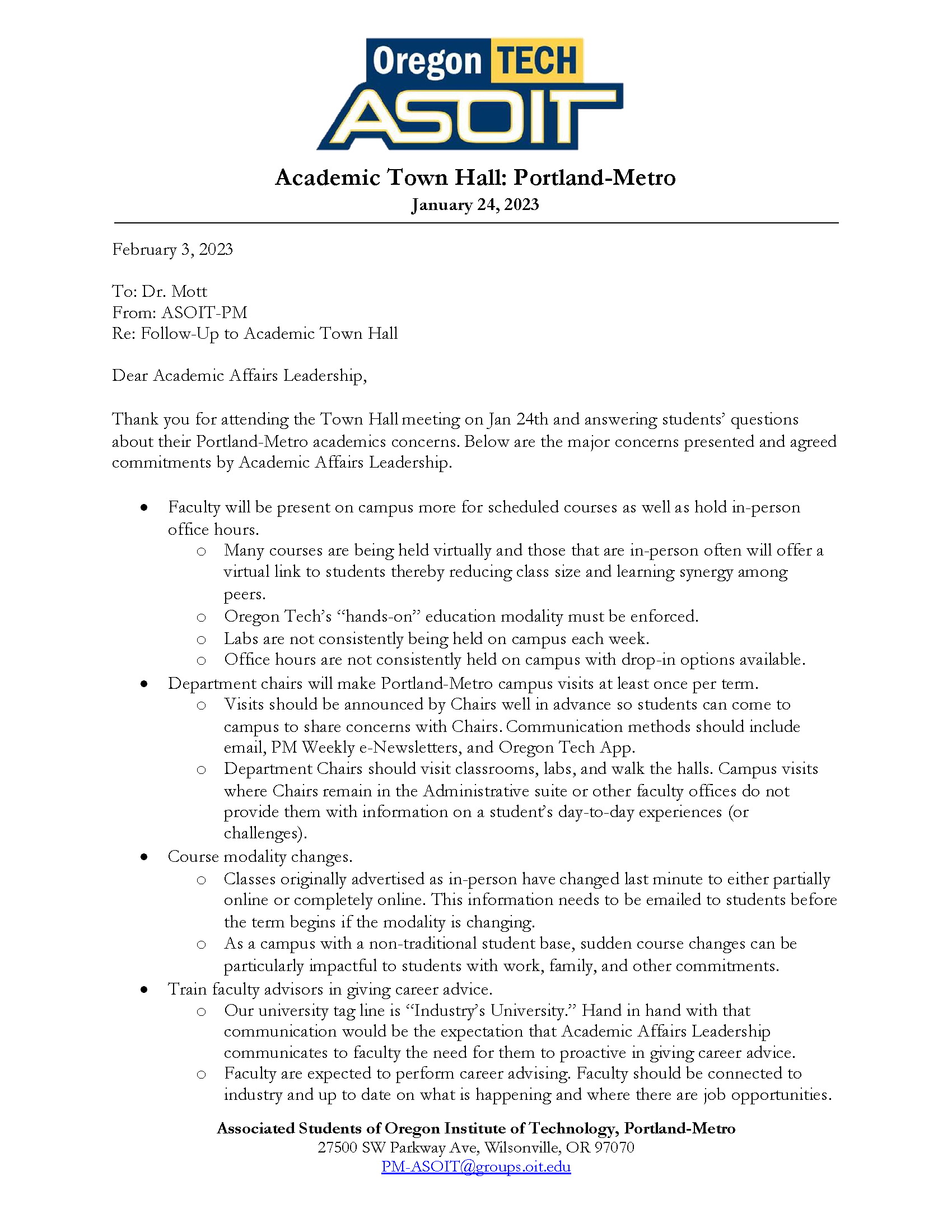 Portland-Metro ASOIT | Oregon Tech